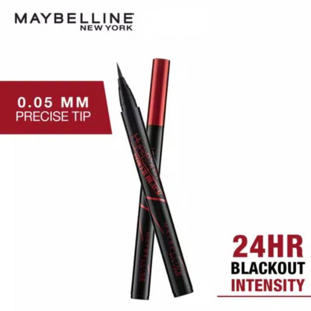 Jual Maybelline Hypersharp Power Black Liquid Pen Eyeliner Eyes Makeup ...