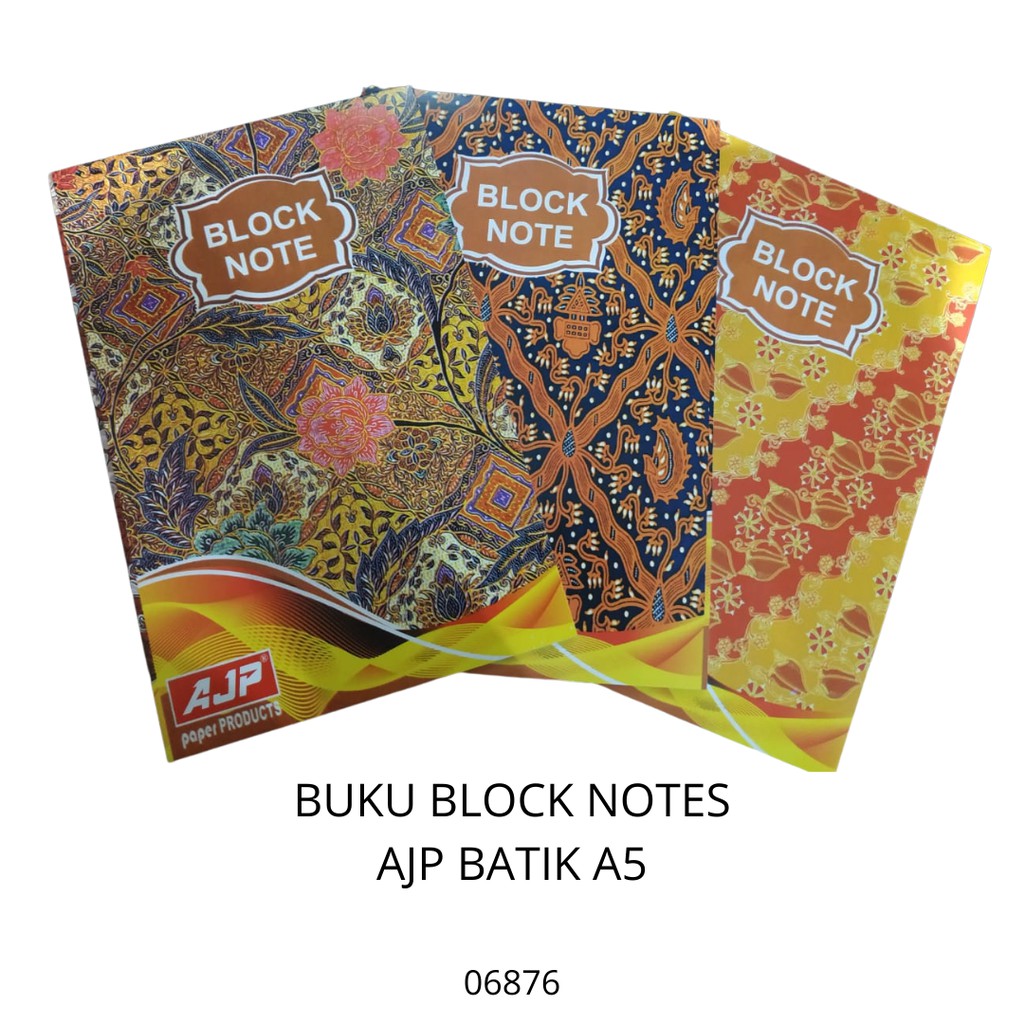 Jual Buku Notes AJP A5 Memo Batik | Shopee Indonesia