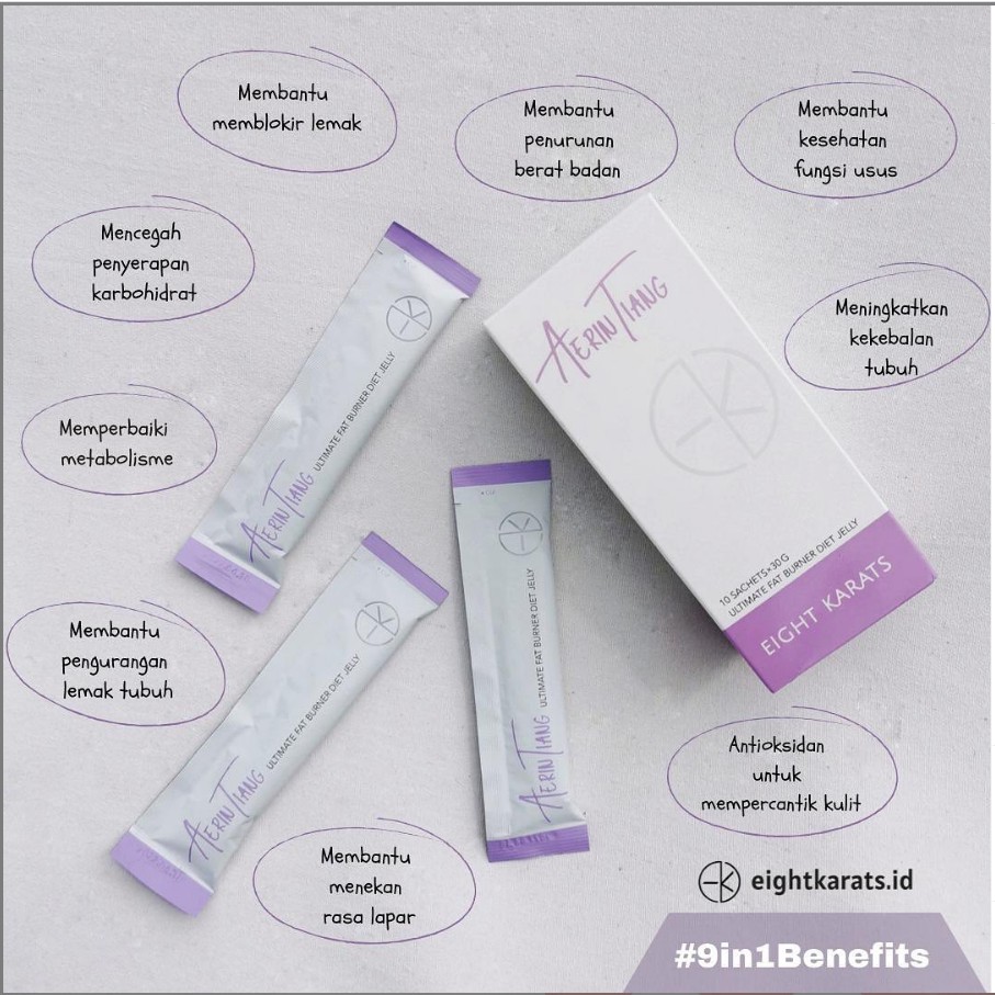 Jual Promo! Eight Karats Aerin Tiang Ultimate Fat Burner | Shopee Indonesia