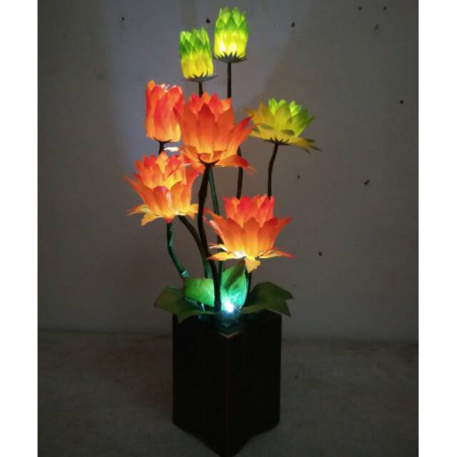 Jual LAMPU BUNGA Ulir Mini 7 Tangkai | Shopee Indonesia