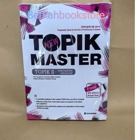 Jual Buku New Topik Master Final Topik II Intermediate-advanced | Shopee Indonesia