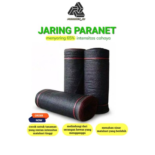 Jual Paranet / shading net 85% ecer paranet ukuran P 1 meter x L 3 ...