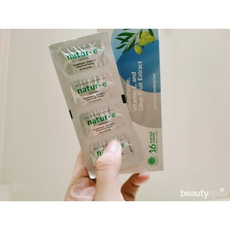 Jual Natur-E White Soft Capsule 16's | Shopee Indonesia