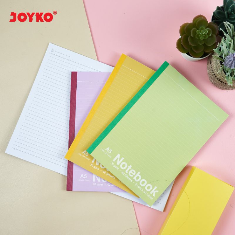 Jual buku tulis catatan bergaris ruled note book joyko NB 704 A5 ...