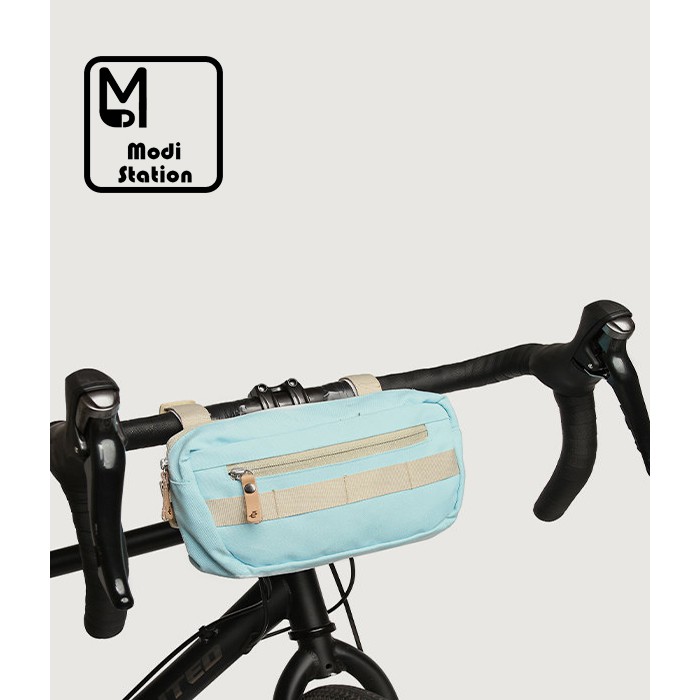 Jual Tas Sepeda Tabung Stang Ciclo Primeiro | Tas Pannier | Warna Biru ...