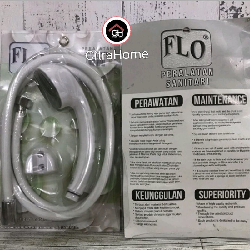 Jual Hand Shower Mandi Set FLO | Shopee Indonesia