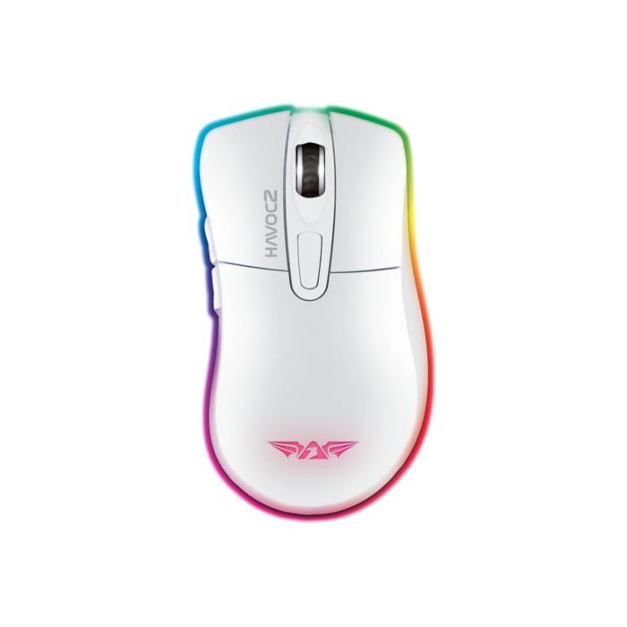Jual Armaggeddon Gaming Mouse HAVOC 2 -RGB Gaming Mouse- White | Shopee ...