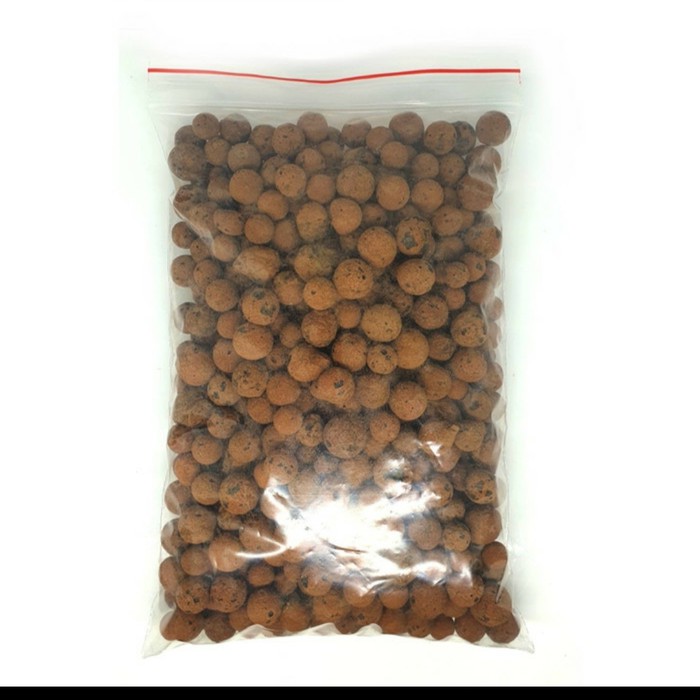 Jual media tanam hidroton jerman 1 ltr germany hydroton clay pebble ...