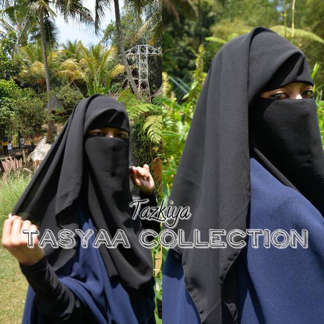 Jual CAdar/niqab Yaman Tazkiya | Shopee Indonesia