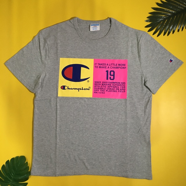 Jual CHAMPION HERITAGE BLOCK LOGO 100th ANNIVERSARY MISTY | Shopee ...
