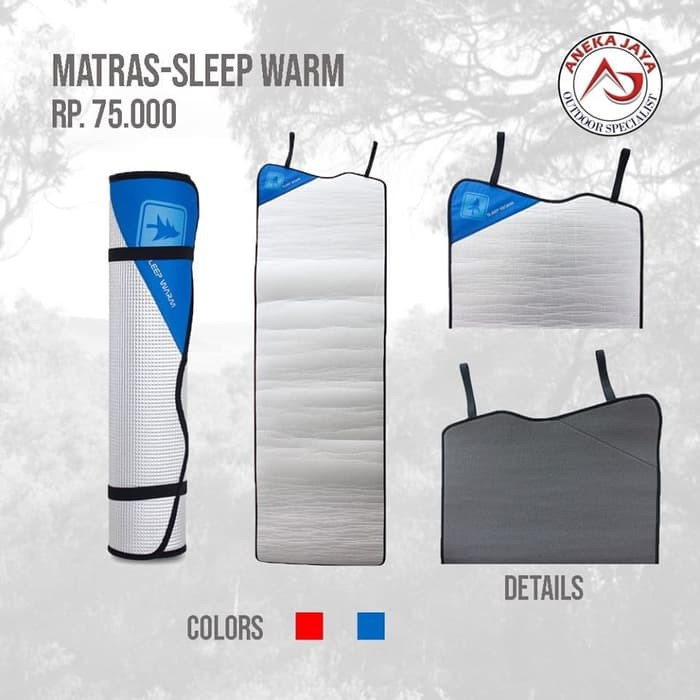 Jual MATRAS CONSINA ALUMINIUM FOIL SLEEP WARM | Shopee Indonesia
