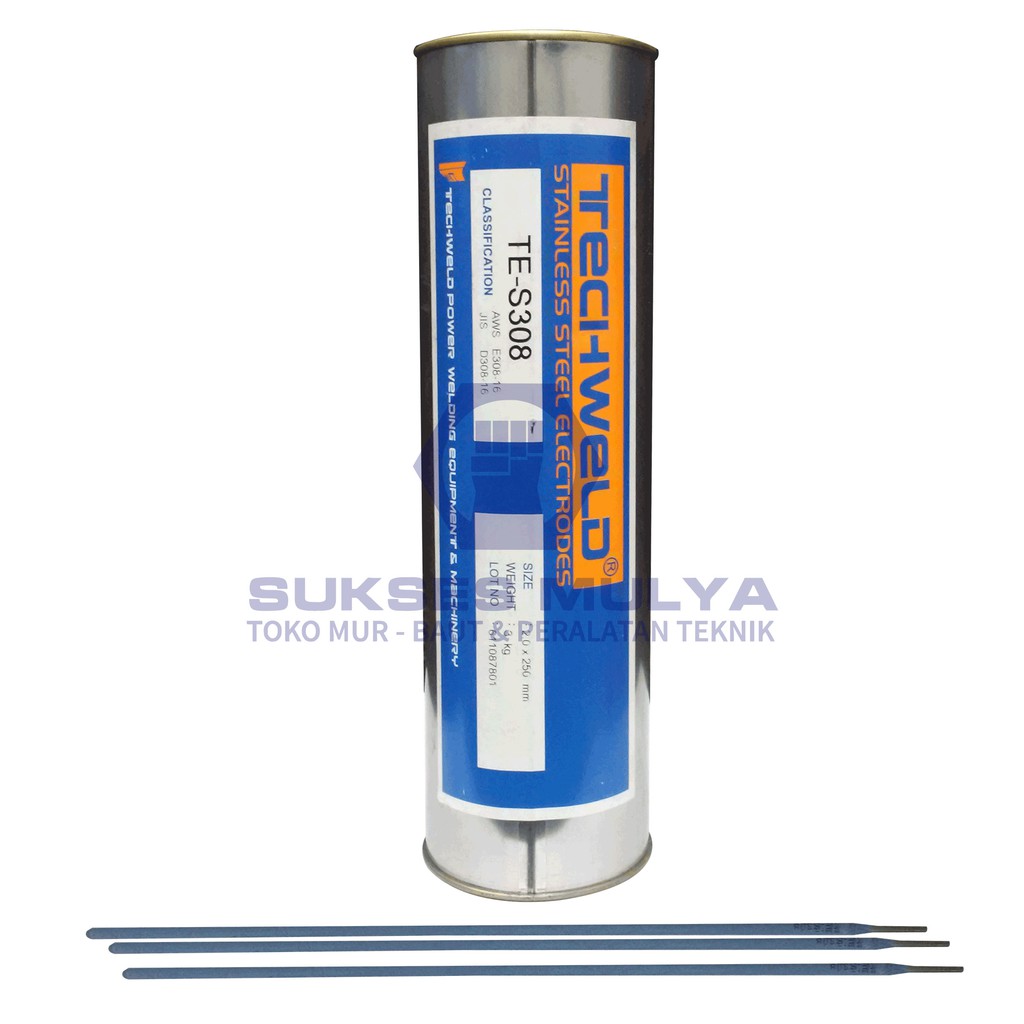 Jual TECHWELD Kawat Las Steinless 2.0 Kawat Las Stainless 1.6 mm 2.6mm | Shopee Indonesia