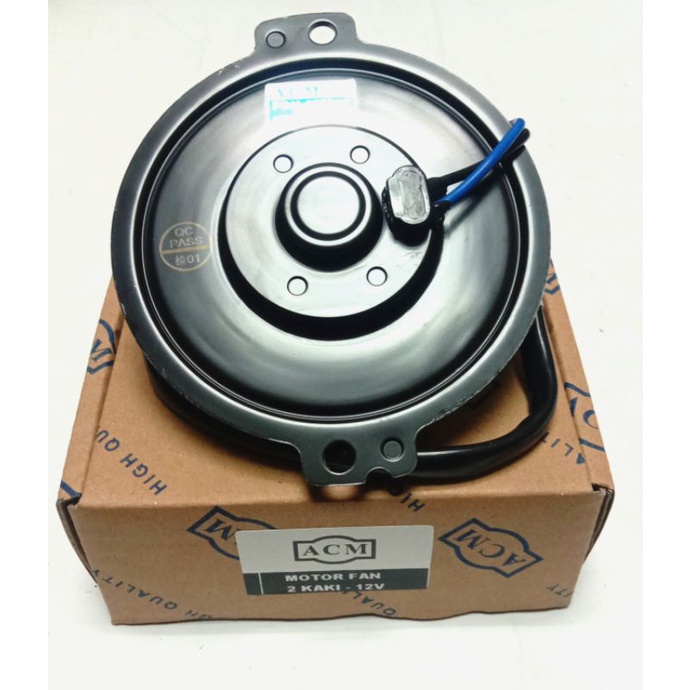 Jual DINAMO/MOTOR EXTRA FAN AC/RADIATOR 12V KAKI 2 (2P) UNIVERSAL- ACM | Shopee Indonesia