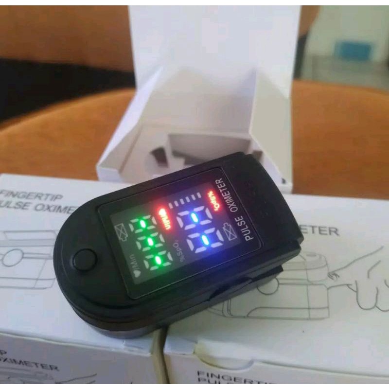 Jual Oxymeter pengukur kadar oksigen dalam darah/detak jantung SPO2 ...