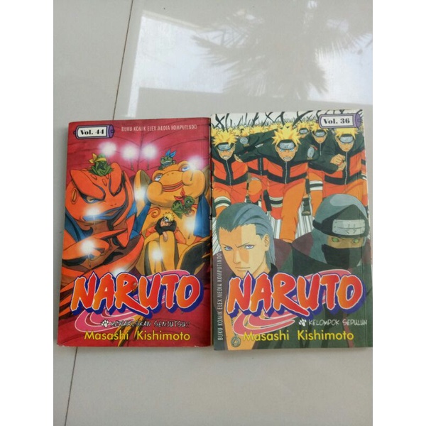 Jual Buku Komik Naruto (Preloved/Bekas) | Shopee Indonesia