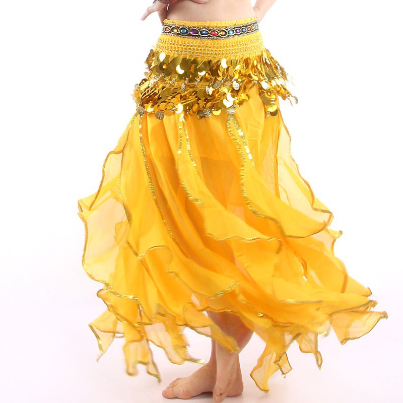 Jual ROK TARI PERUT TARI TAMBORIN BELLY DANCE SKIRT RUFFLE MEKAR LIS ...