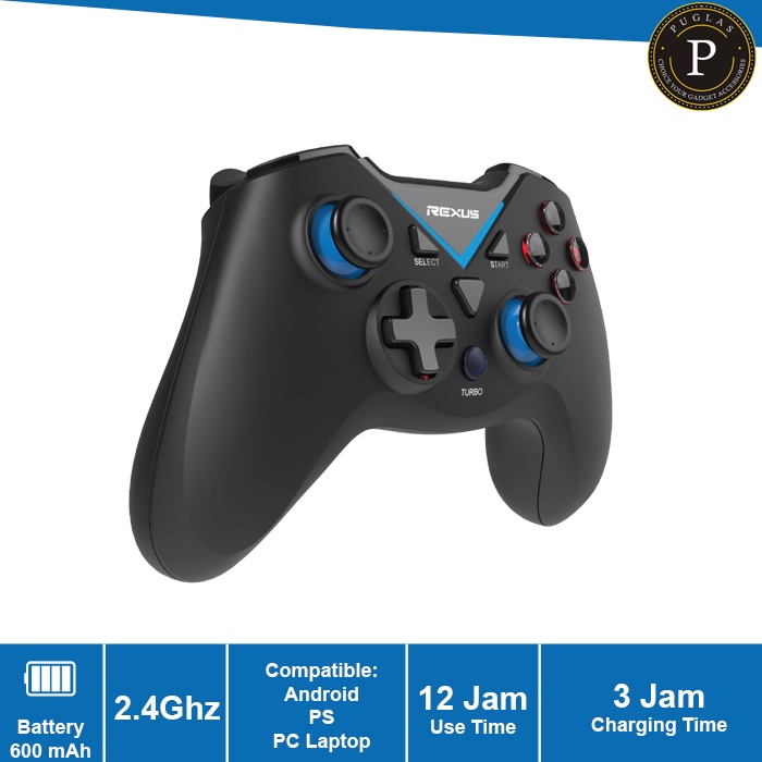 Jual Joystick Wireless Rexus Gladius GX100 Stick Gaming Gamepad Android ...