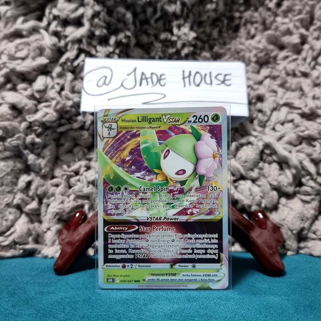 Jual Hisuian Lilligant VStar 008/067 RRR (S10D) - Pokemon TCG Indonesia | Shopee Indonesia