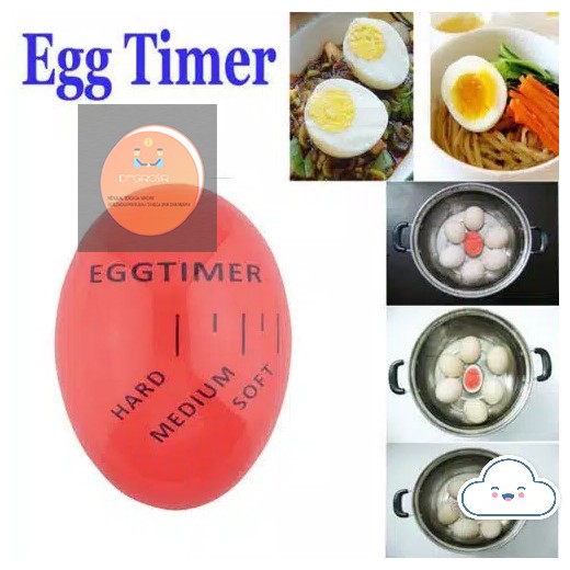 Jual EGG TIMER Perfect Boiled Indicator Pengukur Suhu Telur Rebus ...