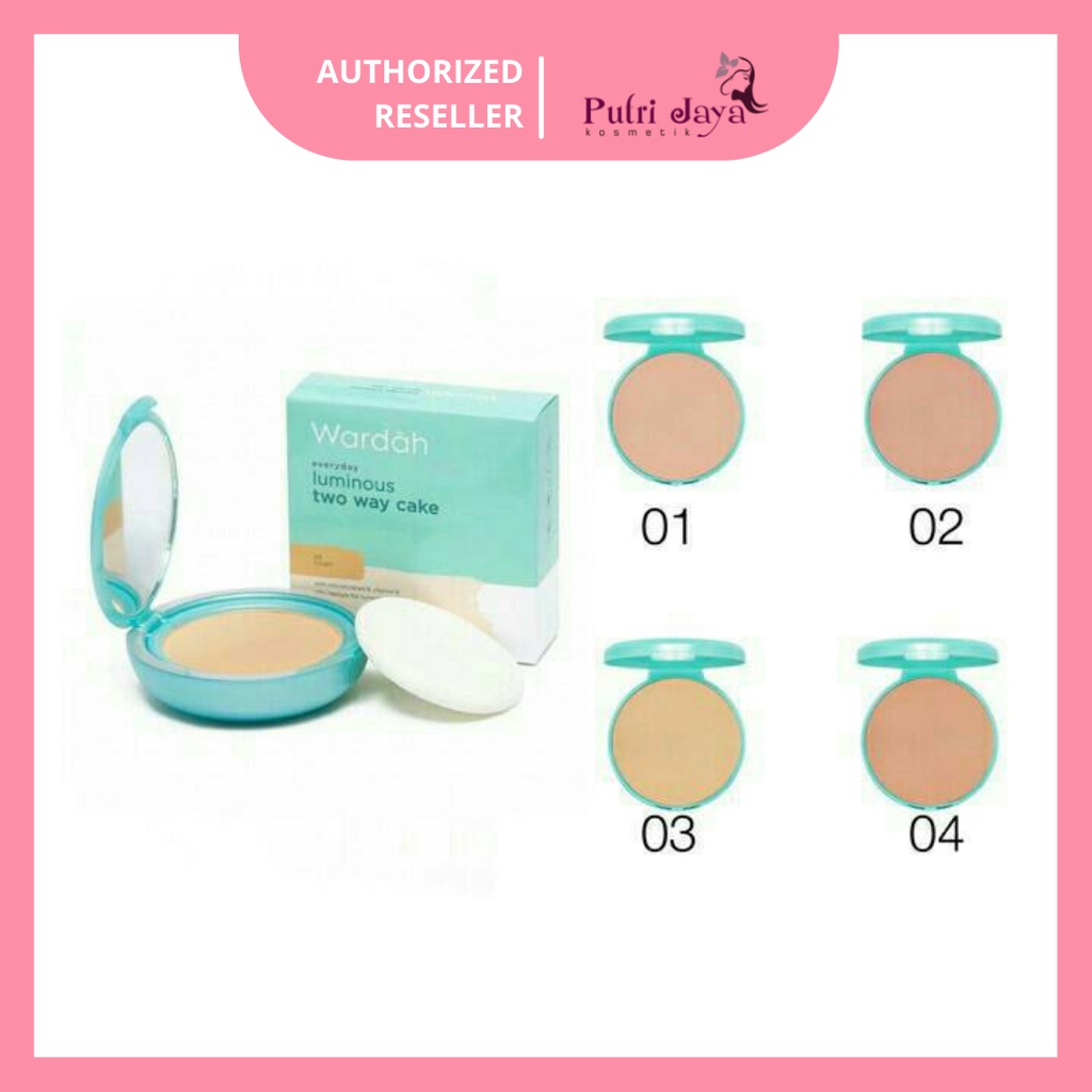 Jual Wardah Everyday LUMINOUS Two Way Cake | TWC | Shopee Indonesia