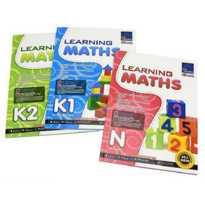 Jual SAP Learning Math Set Buku belajar matematika anak | Shopee Indonesia