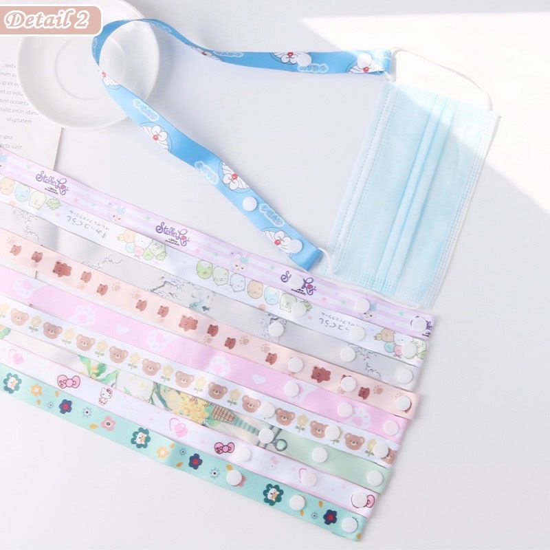 Jual Tali Masker Anak Gambar Karakter Lucu kalung Masker | Shopee Indonesia