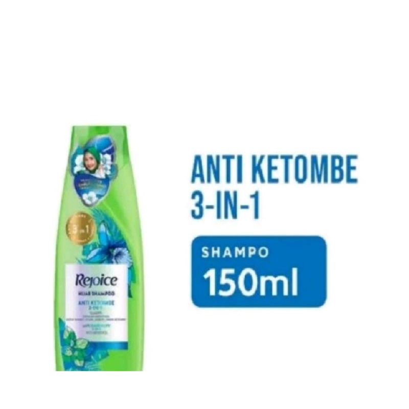 Jual Rejoice Hijab Shampo Anti Ketombe 3-in-1 150 Ml | Shopee Indonesia