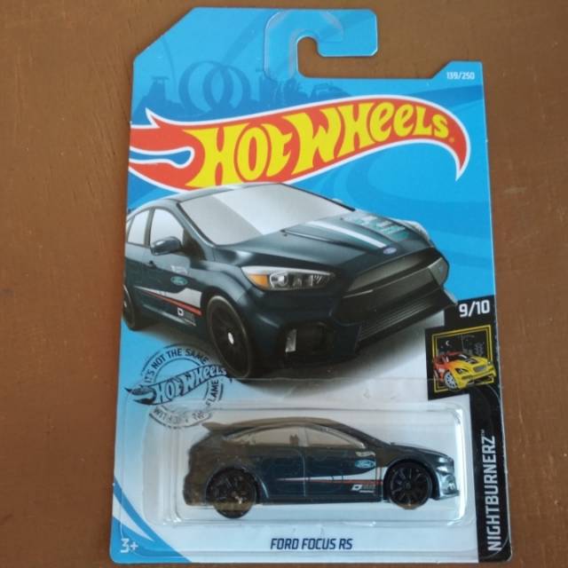 Jual hot wheels hotwheels ford focus RS hitam black | Shopee Indonesia