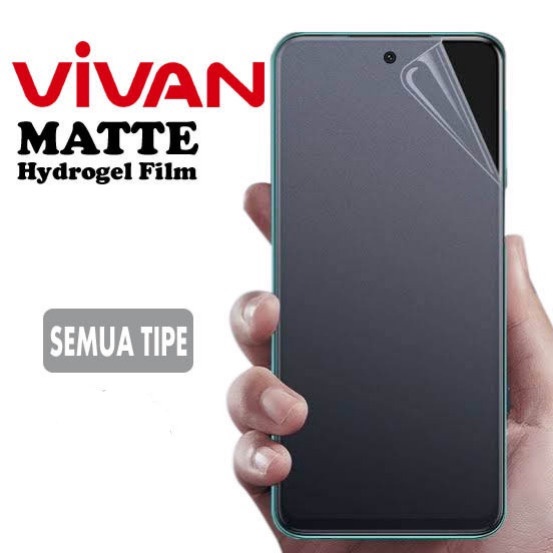 Jual VIVAN Antigores Hydrogel Clear | Anti Spy | Matte BlueRay | Green ...
