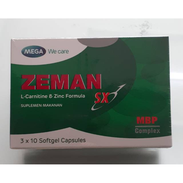 Jual Zeman sx 30 capsul | Shopee Indonesia