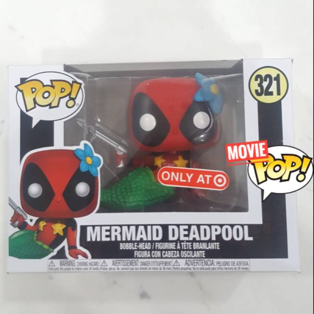 Jual Funko POP! Marvel: Deadpool - Mermaid Deadpool (Target Exclusive ...