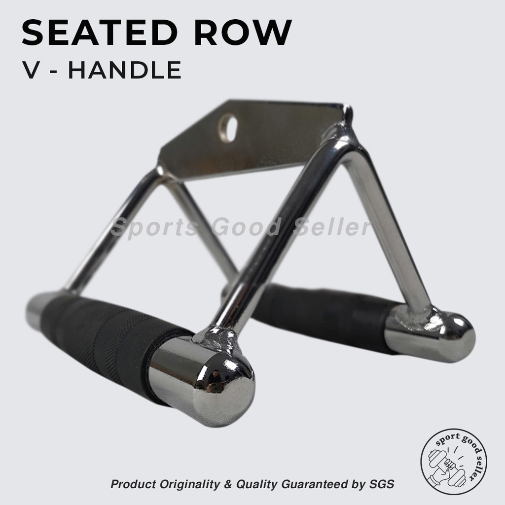 Jual V HANDLE Katrol Olahraga Gym Fitness Pulley Cable Set | Shopee ...