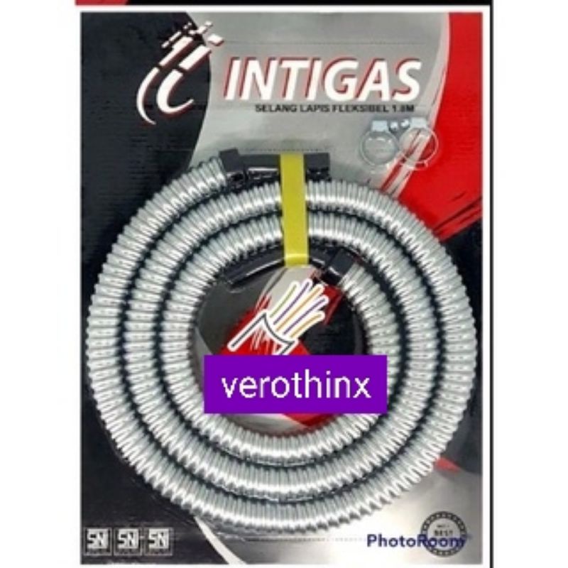 Jual SELANG GAS REGULATOR FLEXIBLE INTIGAS | Shopee Indonesia