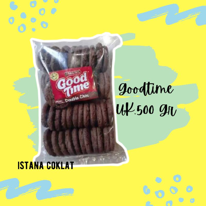 Jual istanacoklat, biskuit goodtime kiloan 500gr,good time choco chip ...