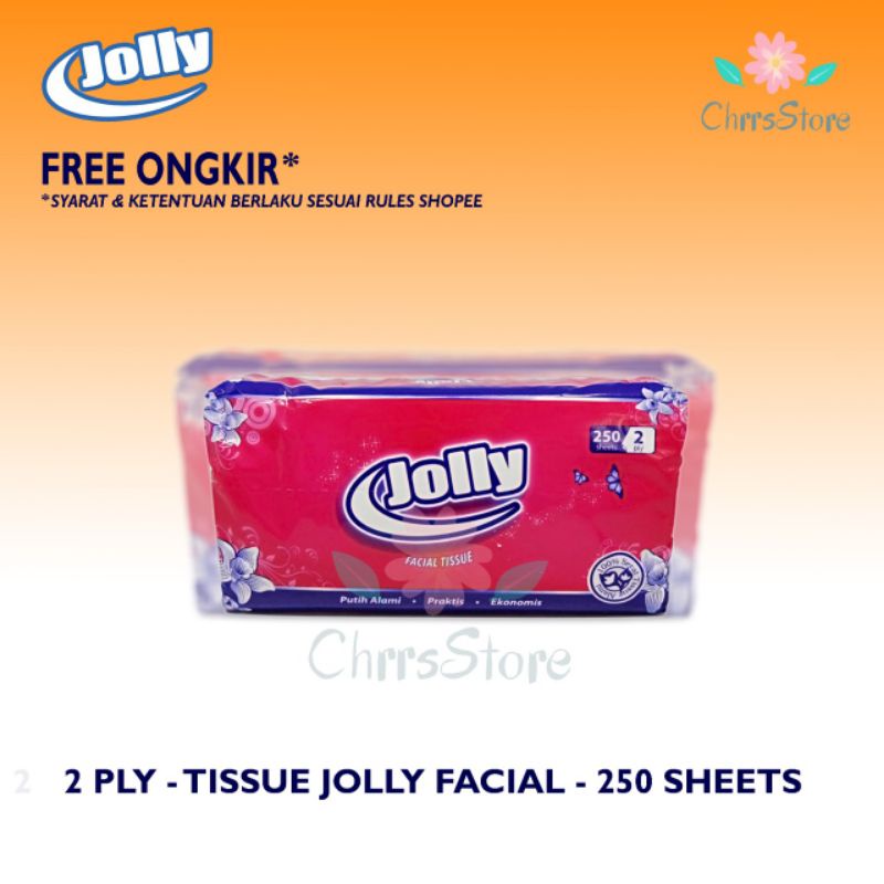 Jual Facial Tissue Joly 250 sheet 2 ply | Shopee Indonesia