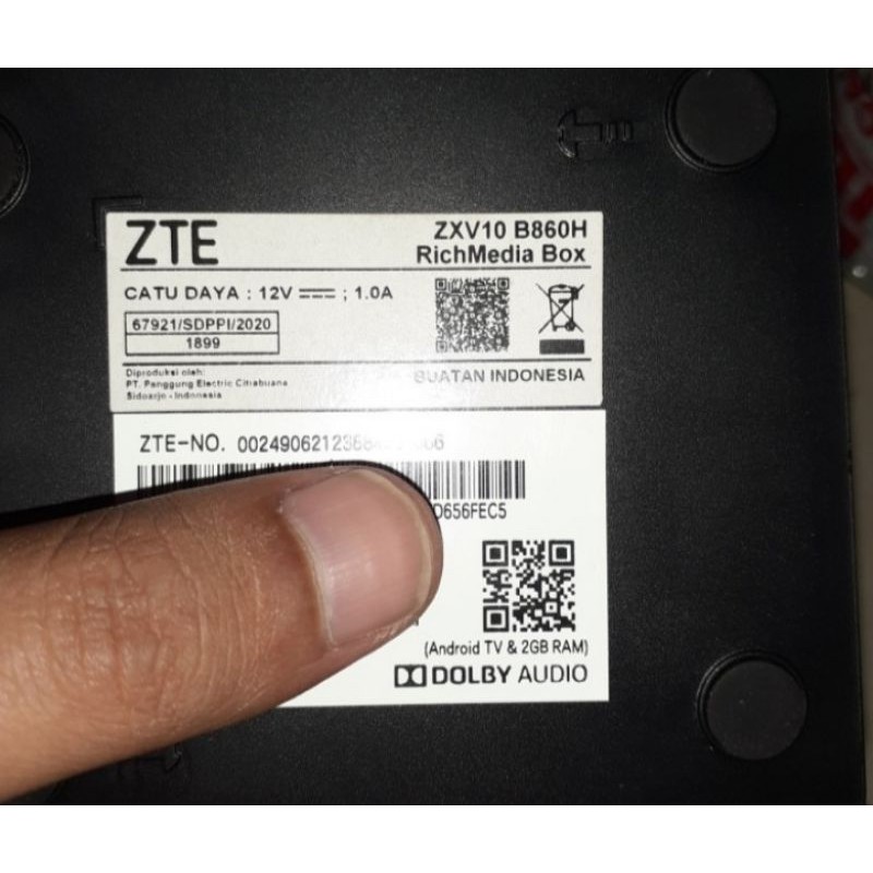 Jual STB ZTE B860H V5-BATANGAN | Shopee Indonesia
