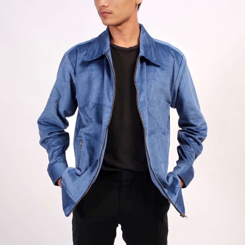 Jual Jaket Cowok Corduroy Jaket Pria Corduroy Outer Pria corduroy bahan ...
