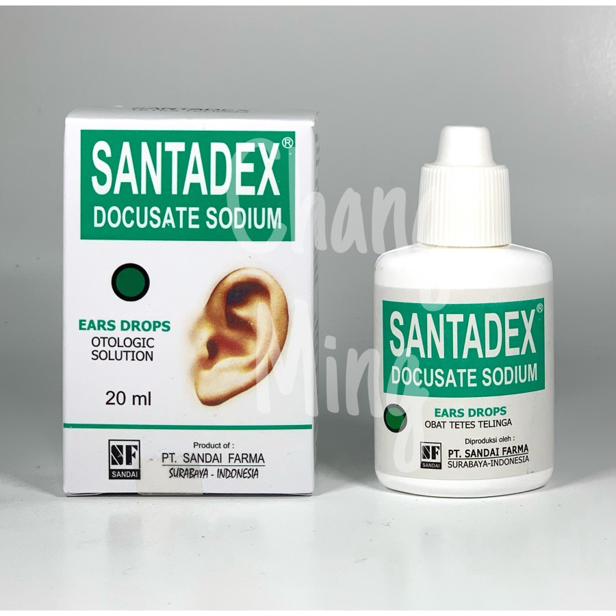 Jual SANTADEX Obat Tetes Telinga 20 ml - Ear Drops | Shopee Indonesia