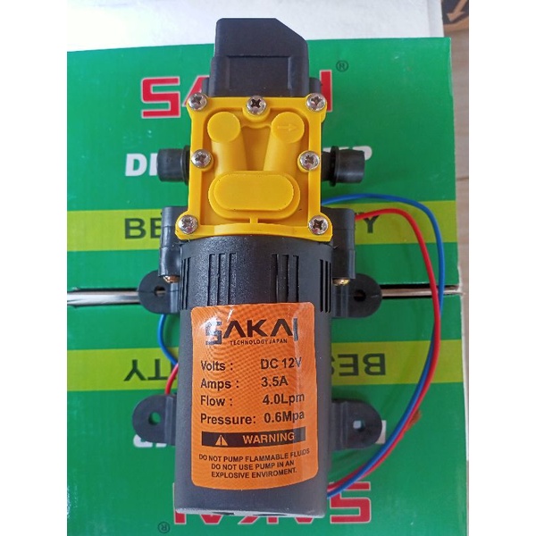 Jual DIMANA POMPA AIR SAKAI 12V/UNTUK CUCI MOTOR,MOBIL,AC TANG SEMPROT ...