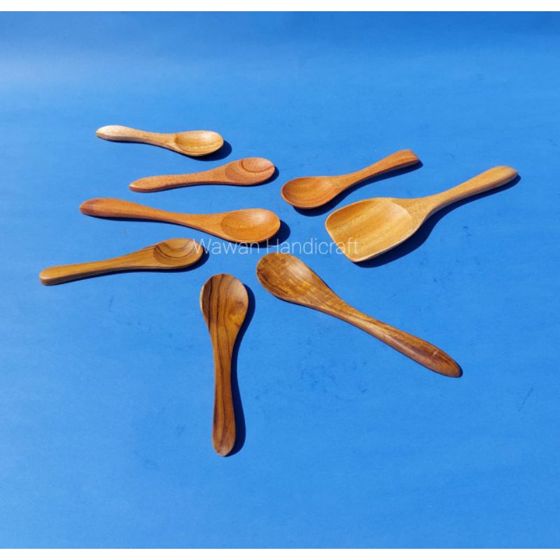 Jual sendok kayu/sendok takar/sendok bumbu/sendok kopi/gula/madu kayu ...