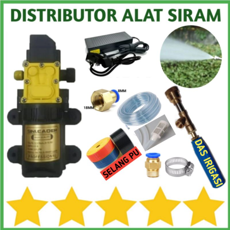 Jual PAKET STEAM CUCI MOTOR AC SPRAYER GUN 35CM POMPA DC 12V 100PSI ...