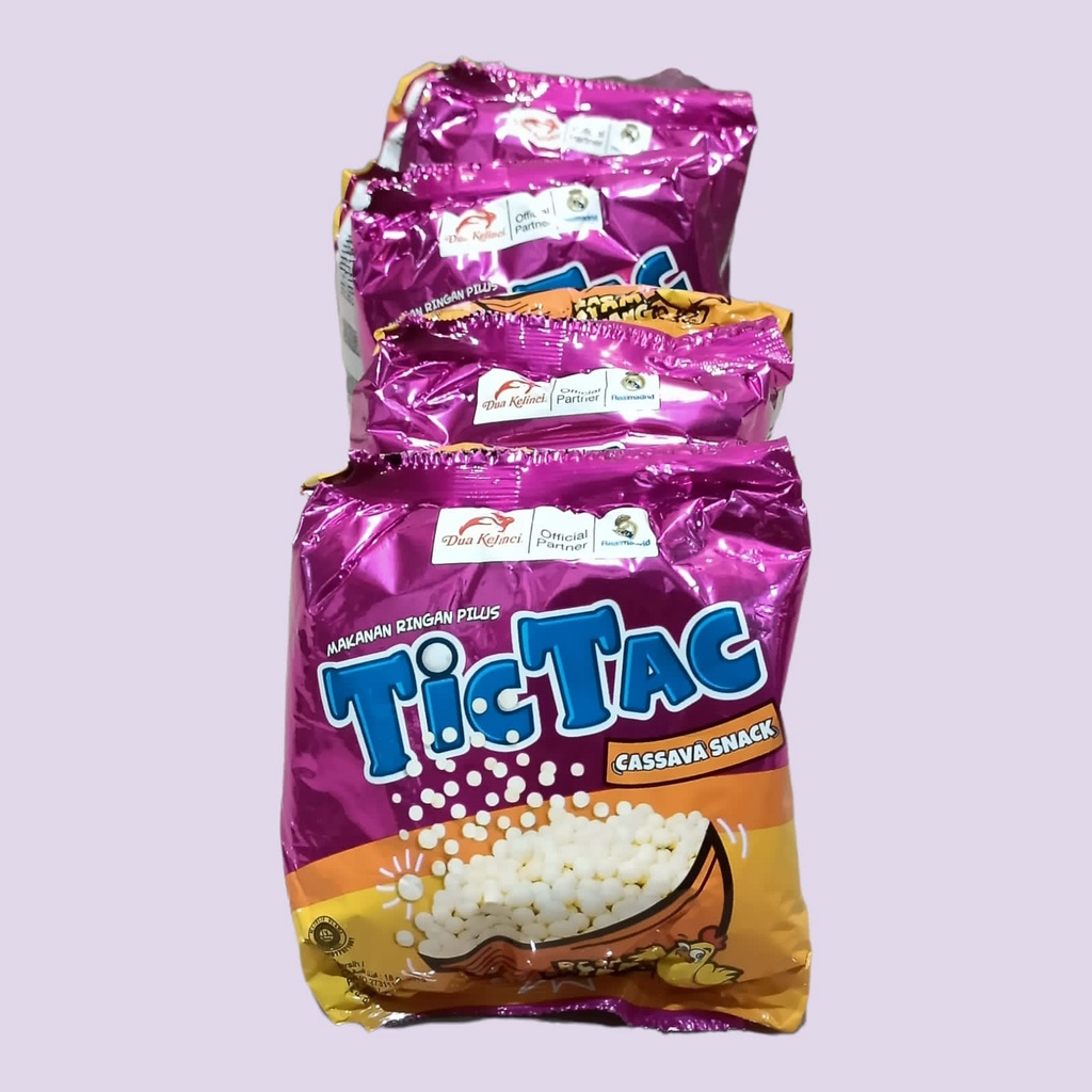 Jual Dua Kelinci Tic TAc Rasa Ayam Bawang Snack 18gr [10 pcs/renceng ...