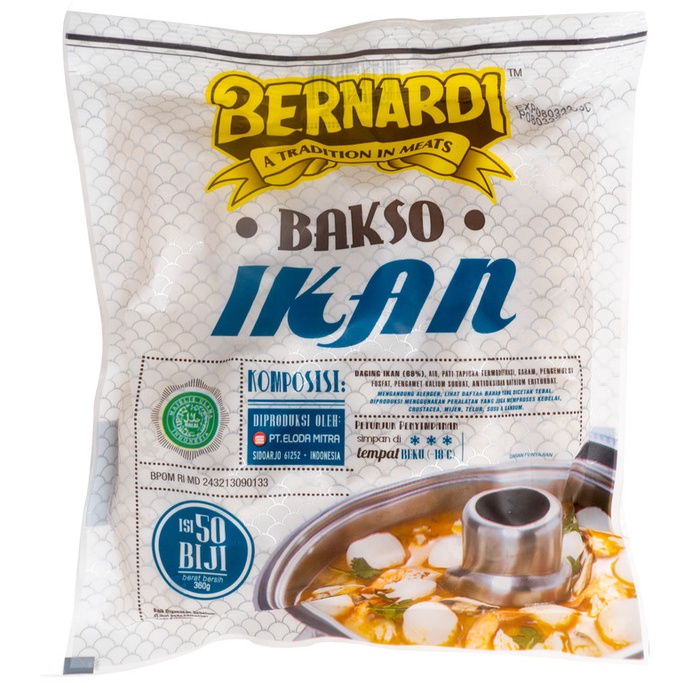 Jual [READY STOCK] BERNARDI BAKSO IKAN 50 BJ KECIL | Shopee Indonesia