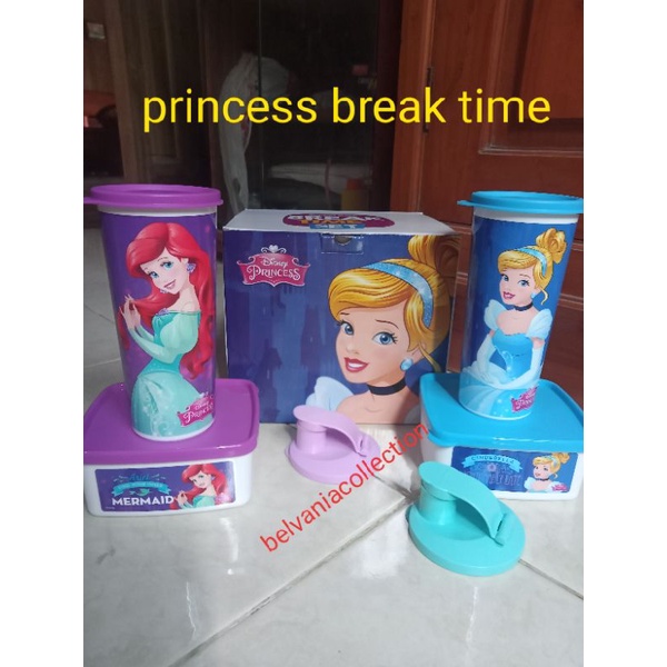 Jual kotak bekal anak break time princess tupperware | Shopee Indonesia