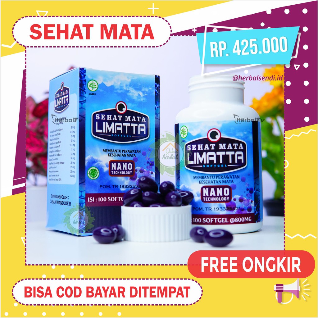 Jual Obat Mata Berlemak - Sehat Mata Limatta | Shopee Indonesia