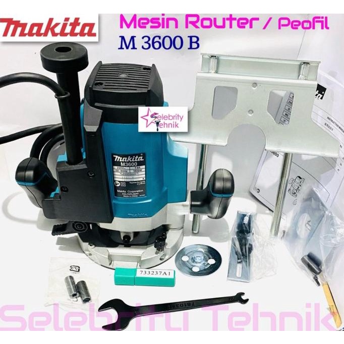 Jual Mesin Router Makita 12mm M 3600B selebr17 Diminati Banget | Shopee ...