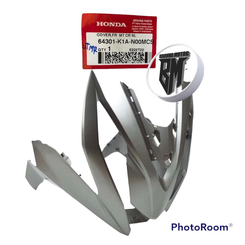 Jual COVER LAMPU DEPAN SILVER DOF BEAT DELUXE ORI HONDA 64301 K1A ...