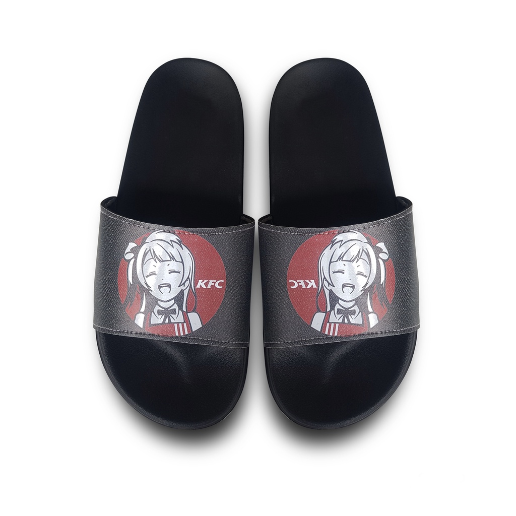Jual Sandal Selop/Slide Laki Laki Kartun KFC | Shopee Indonesia