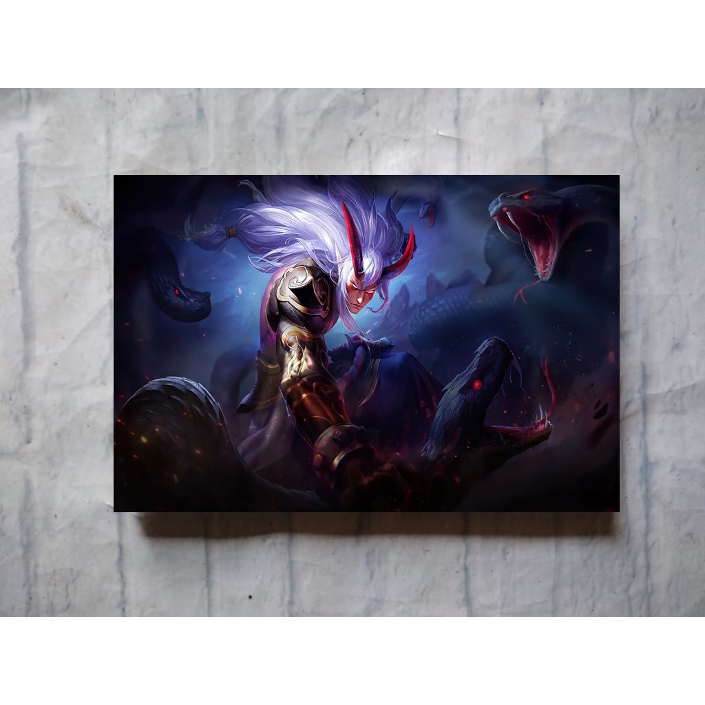 Jual POSTER KAYU POSTER mobile legend legends hero BADANG - hiasan ...