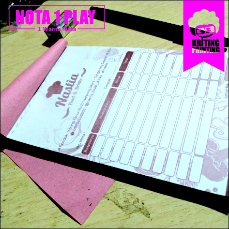 Jual Cetak Nota 1 Rangkap (Satu Warna) | Shopee Indonesia